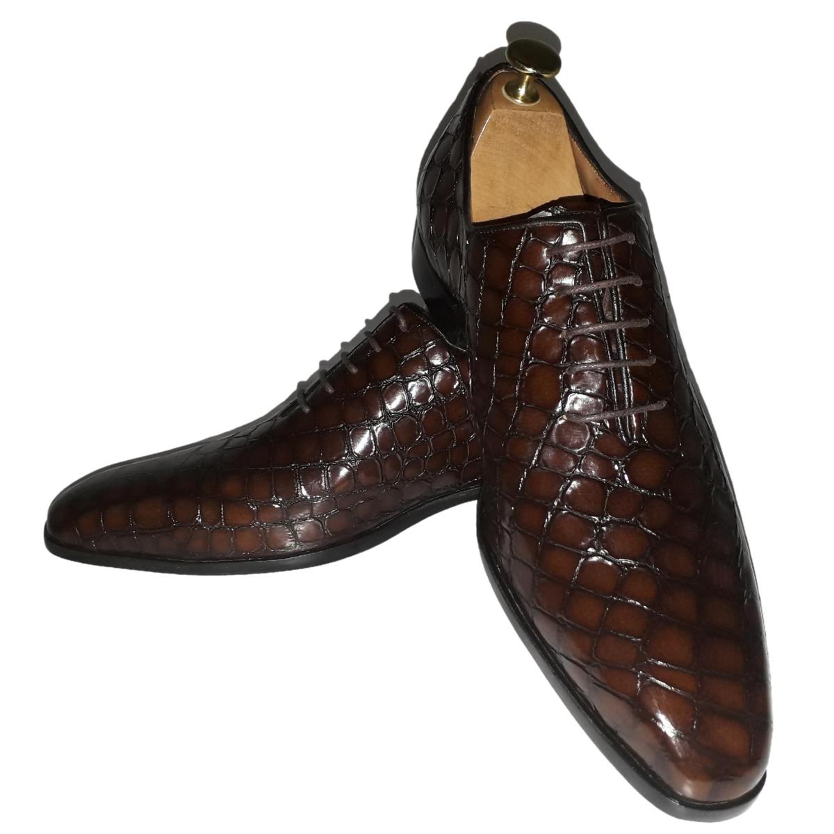 Chaussure Richelieu Homme | Marron Verni | Cesare Chaussure Richelieu Homme | Marron Verni | Cesare